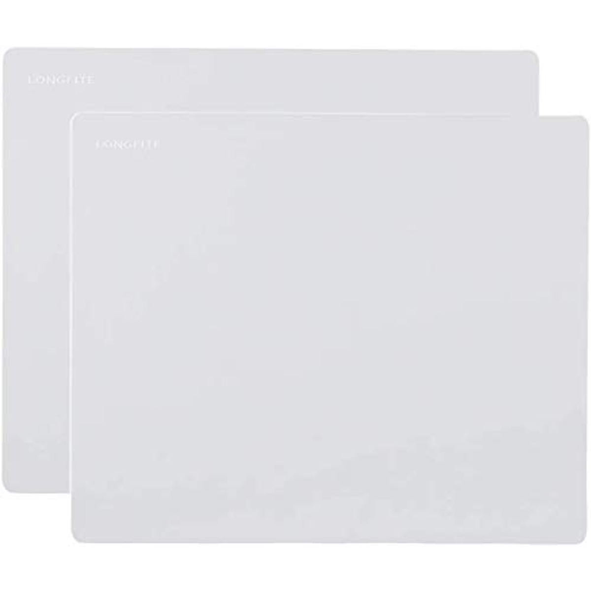 24''x20'' Extra Large Silicone Baking Mat for Dough Rolling Pastry Fondant Mat Nonstick and Nonskid Heat Resistent, Countertop Protector, Dining Table Mat and Placemat (Extra Large Gray 2 Pack)