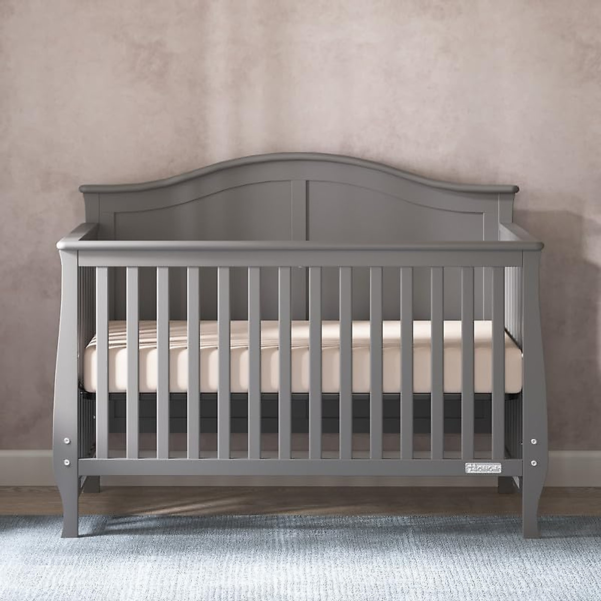 Child Craft Camden 4-in-1 Lifetime Convertible, Cool Gray