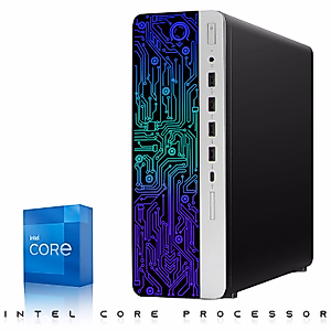 HP G3 Gaming Desktop PC, Intel Core i7 6th Gen, AMD RX 550 Graphics, 32GB RAM, 240GB SSD + 2TB HDD, 24 Inch Curved Dual Monitor, RGB Keyboard Mouse, Headphone, Webcam, Win 10 Pro (Renewed)