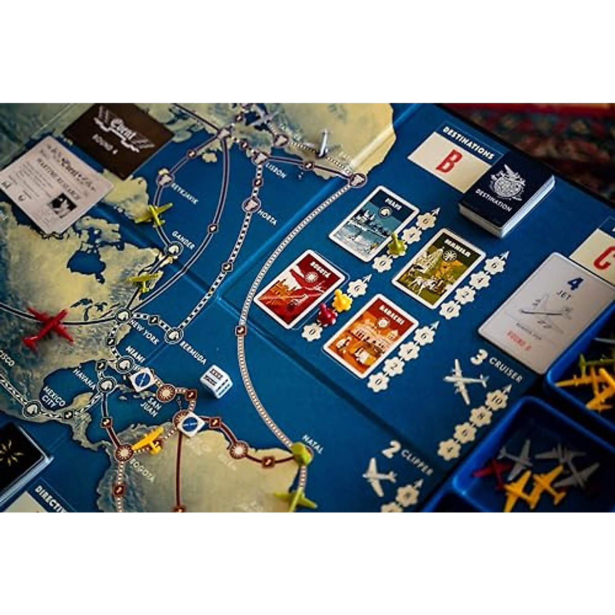 Funko Games Pan Am Board Game, Strategy Board Game, 2-4 Players 6 and Up