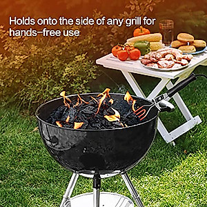 Phoenix Pit Electric Charcoal Starter 650W | 6.56 ft Extension Cord Included | Best Fire Igniter for Coal Wood Lump Briquettes | Great BBQ Tool kit Accessory