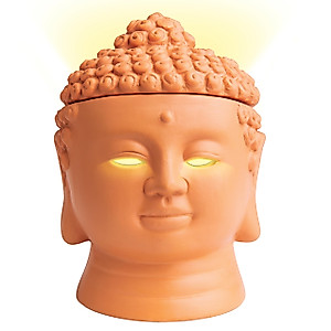 ZendoZones Backyard Buddha Citronella Candle Burner – 8-Hour Protection, Decorative Mosquito Repellent for Patios & Outdoor Spaces