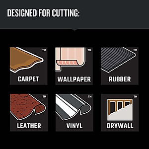 CRAFTSMAN Utility Razor Blades, Carbon Steel, 3/4-in., 10-Pack (CMHT11921T)