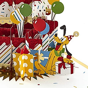 Hallmark Signature Paper Wonder Pop Up Birthday Card (Disney Mickey Mouse and Friends)