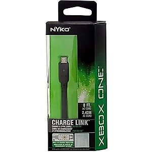 Nyko Charge Link - Micro-USB Controller Charge and Sync Cable for Xbox One