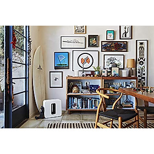 Sonos Sub (Gen 3) - The Wireless Subwoofer for Deep Bass - White