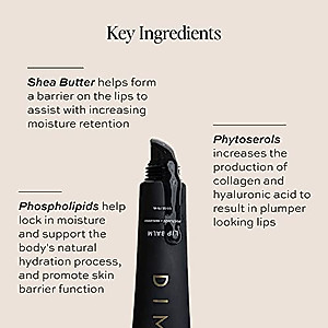 DIME Beauty Lip Balm, Hydrating Lip Balm and Gloss, Vegan & Cruelty-Free, Anti-Aging Lip Care, .5 oz / 15 ml