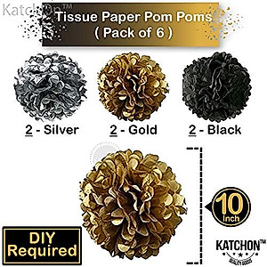 Large Congrats Class Of 2022 Banner for Class Of 2022 Party Decorations - No DIY | Pom Poms, Hanging Swirls with Class Of 2022 Backdrop | Class Of 2022 Decorations Banner for Graduation Party Supplies