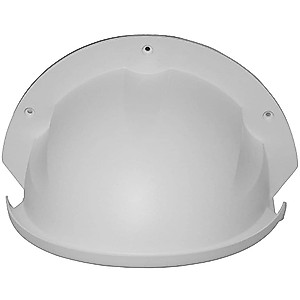 Universal Sun Rain Shade Camera Cover Shield for Outdoor Camera White