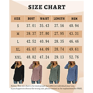 Womens Sweaters Fall 2023 Long Sleeve Shirts Ladies Tops Casual Sweatshirts Greygreen Large