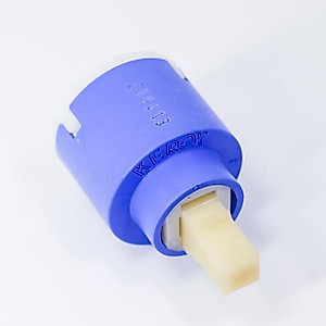 Kerox K35A Faucet Cartridge, Replacement Cartridge Compatible with La Torre, Gerber, Danze & Moen, Single Lever Shower Tub Repair, 35mm 1 3/8" Mixer Tap Cartridge Replacement (1 Pack)