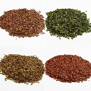 FOIMAS Realistic Miniature Leaves Simulation Leaves for DIY Model Railway Fairy Garden Diorama Scenery Landscape Layout,Pack of 4