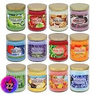Bulk Smoke Odor Exterminator Odor Eliminating Scented Candles, Odor Eliminating Candle, Cooking Odor Eliminator Case of 12 (Mystery Variety Pack)