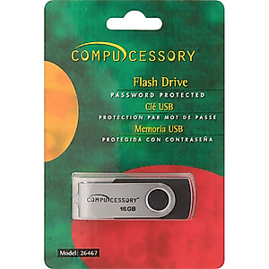 Compucessory CCS26467 - Password Protected USB Flash Drives