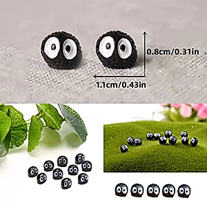 Glow in Dark Tree Elves,Mini Resin Briquette Elves,Gardening Potted Decorative Doll,Figurine Ornaments,Miniature Landscape Fairy Garden Gnome Decoration,Patio,Balcony,Outdoor,Lawn Decorations 50PCS