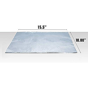 Kingsford Extra Tough Aluminum Grill Bags, for Locking in Flavors & Easy Grill Clean Up, Recyclable & Disposable, 15.5" x 10", Pack of 4 (4)