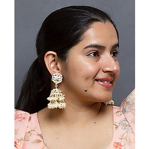 Bindhani Bollywood Indian Jhumki Jhumka Earrings For Women (Style-2)