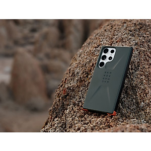 URBAN ARMOR GEAR UAG Designed for Samsung Galaxy S23 Plus Case 6.6" Civilian Olive Drab Green - Rugged Slim Fit Shockproof Impact Resistant Protective Cover