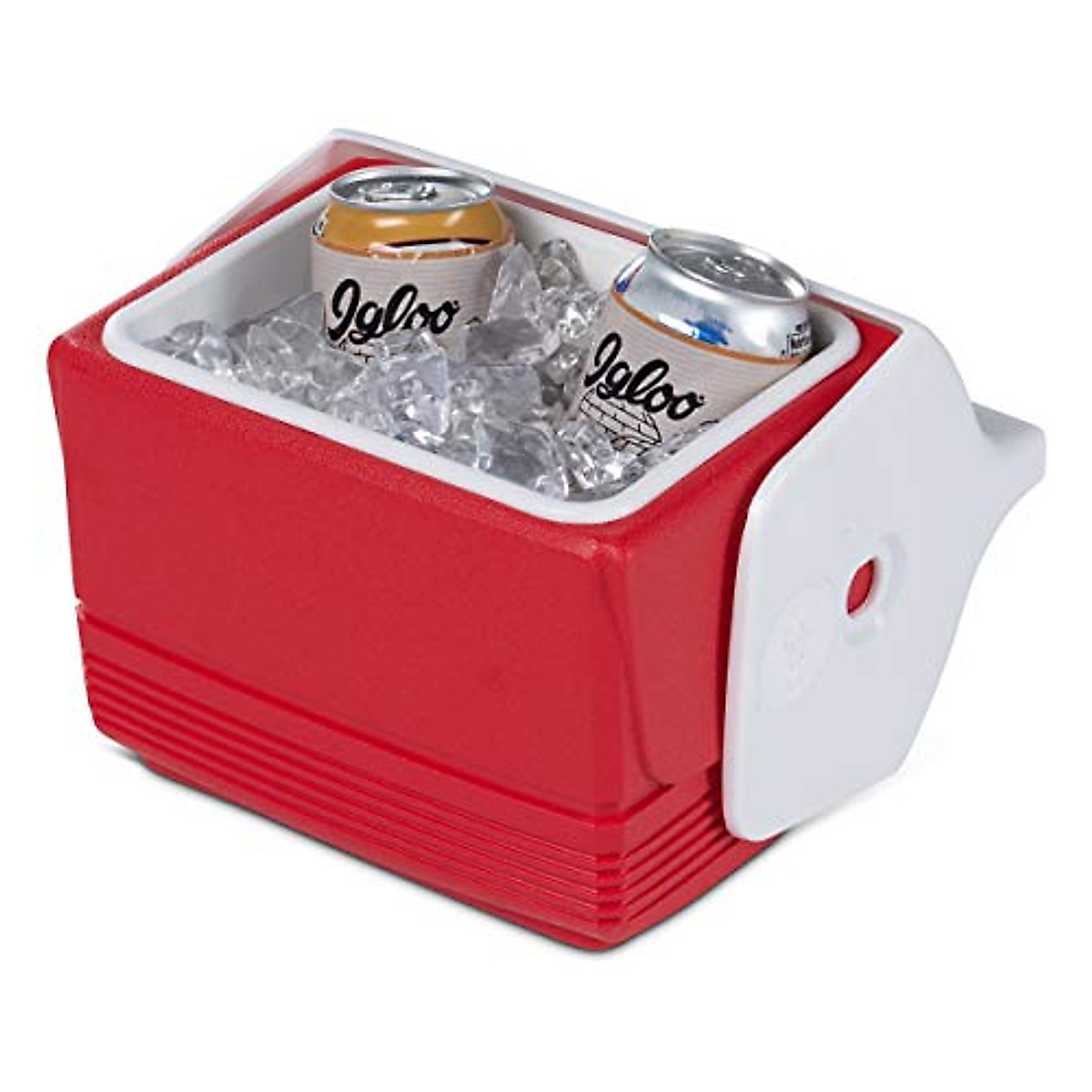 Igloo 4 Qt Playmate Mini Hardsided Lunch Box Cooler, Red