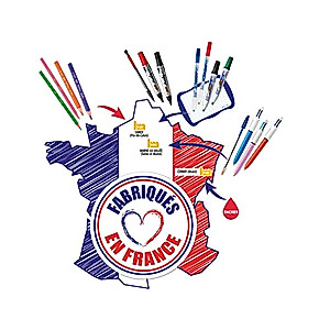 BIC 4 Colours Pens In A Special Metal Tin of 5 Pens, Includes mix of Shine and Bright Barrel Coloured Ink,Black, red, blue, green