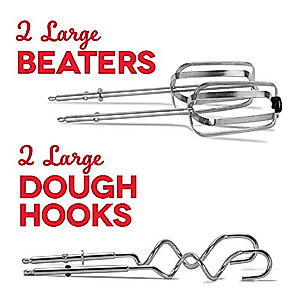 Dash Stand Mixer (Electric Everyday Use): 6 Speed with Dough Hooks & Mixer Beaters for Dressings & Mini Rice Cooker Steamer with Removable Nonstick Pot, Keep Warm Function & Recipe Guide, Aqua