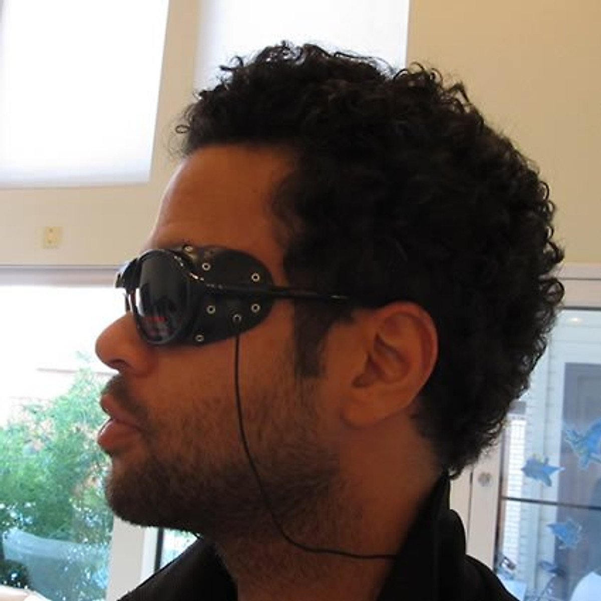 proSPORT Leather Side Shield Sunglass Polarized Aviator Motorcycle Mountaineer Glacier Arctic Hiking Wind-Proof