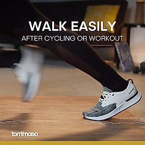 Tommaso Capri II Indoor Cycling Shoes Women Spin Shoes Women Indoor Shoes SPD Clips Womens Cycle Shoes Cycling Sneakers SPD Cycling Shoes Women, Shoe with SPD Cleats -Leopard 8.5