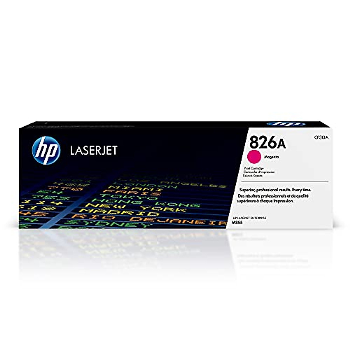 HP 826A Magenta Toner Cartridge | Works with HP Color LaserJet Enterprise M855 Series | CF313A