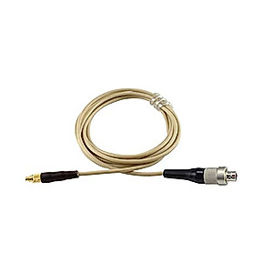 HIXMAN DE6C-S3 Replacement Cable for Countryman E6 Microphones Fits Sennheiser Shure WisyCom Bodypack Transmitters