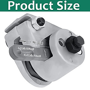 Go Kart Brake Caliper and Disc Part Compatible with Mancoo, Yerf- Dogg, Predatorr 196cc 212cc Mini Bike 𝑼𝒑𝒈𝒓𝒂𝒅𝒆 1In Bore Disc and Mechanical Brake Caliper, Go Kart Brake System