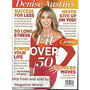 DENISE AUSTIN'S MAGAZINE, FIT OVER 50 * SUCCESS FOR LE$$ * FALL, 2020