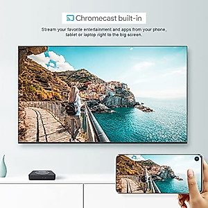 Android 11.0 TV Box, MECOOL KM2 Plus Smart TV Box Netflix Google Certified AV1 Ultra 4K HDR 2GB 16GB Support 2.4G/5.0G WiFi 5 BT 5.0 with Amlogic S905X4 Google Assistant Dolby Atmos