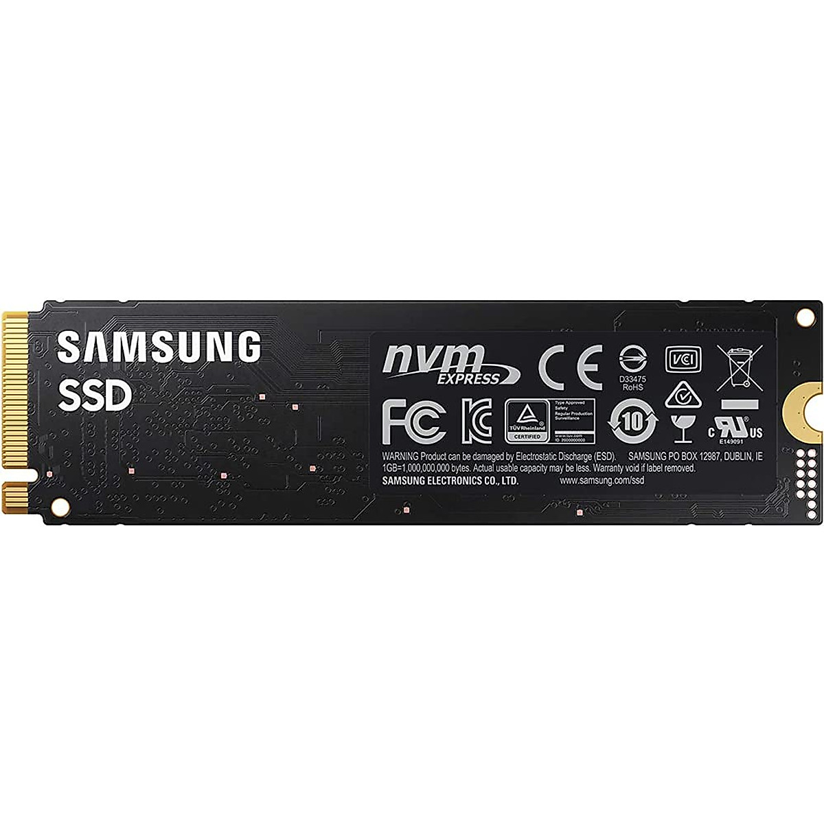 SAMSUNG MZ-V8V500B/AM 980 PCIe 3.0 NVMe SSD 500GB (2-Pack)