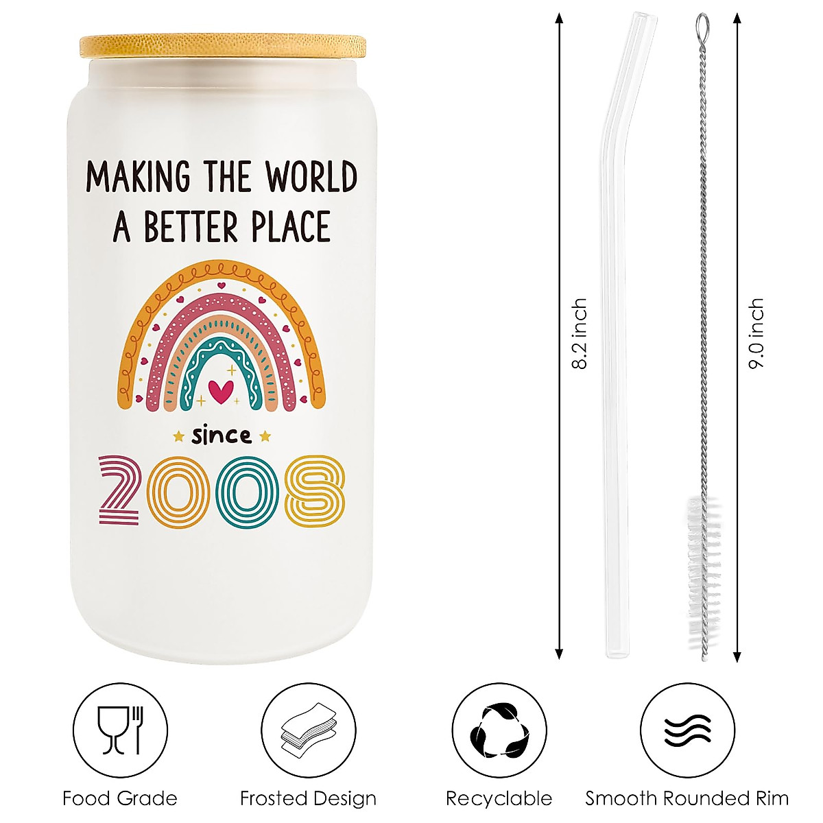 16th Birthday Gifts for Girls, 16 Fabulous Gifts, 2008 Birthday Gifts, Happy 16th Birthday Gifts for Daughter, Niece, Granddaughter, Girls 16th Birthday Gifts, 16th Birthday Decorations, Sixteen Gifts