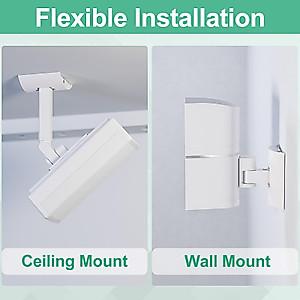 Dinghosen Steel Wall Mount Ceiling Bracket Stand for UB-20 Series II Compatible with Virtually Invisible 300 Lifestyle 600 ST535 ST525 ST520 535III 525III CM520 SoundTouch JC-II AM6-V AM10-V AM10IV