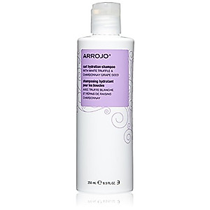 ARROJO Curl Hydration Curly Hair Shampoo – Paraben & Sulfate Free Shampoo – Anti Frizz Moisturizing Shampoo w/ White Truffle, Chardonnay Grape Seed – Wave-Defining Curl Shampoo (8.5 ounce)