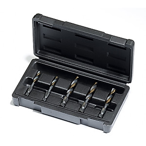 Champion DT22HEX-SET-NC5 NC Combination Drill and Tap Set, 5-Piece