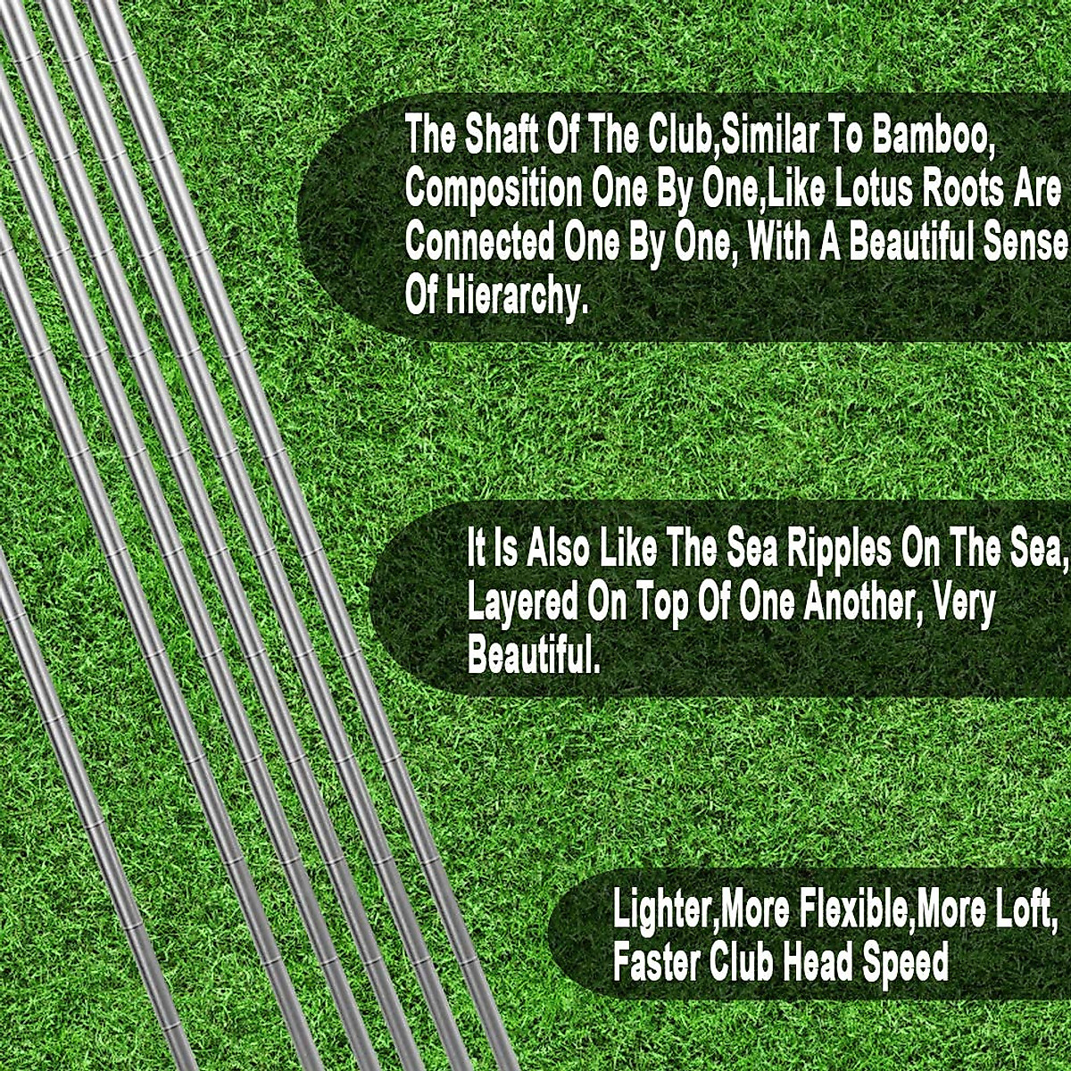 LEAGY Timeless Classic Golf Putter 35" Length - Putt Putt Style Two-Way Head and Premium Rubber Grip for Male & Female Right or Left Handed Golfers