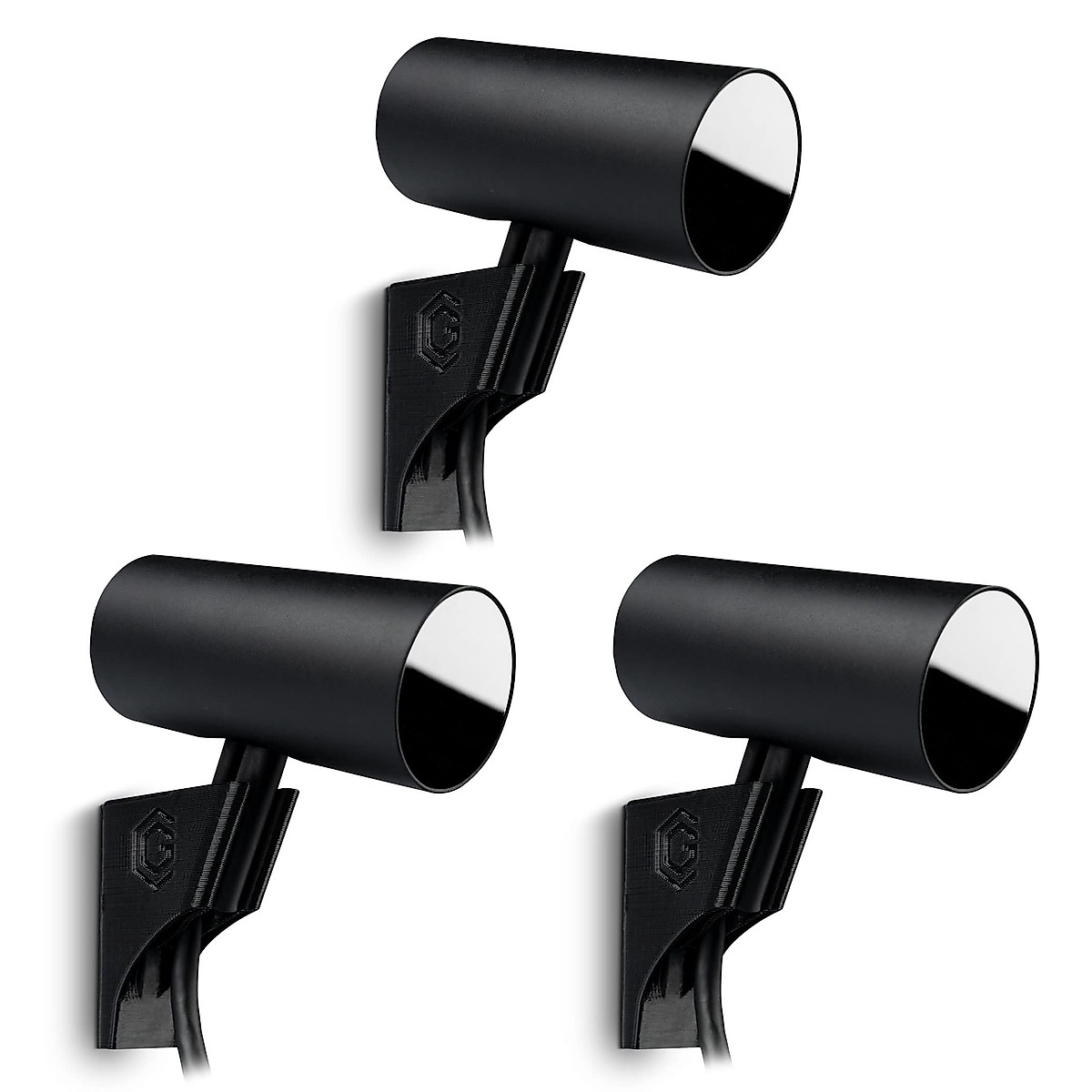 Glistco Mount compatible with Oculus Rift Sensor - 3-Pack - Tape Included