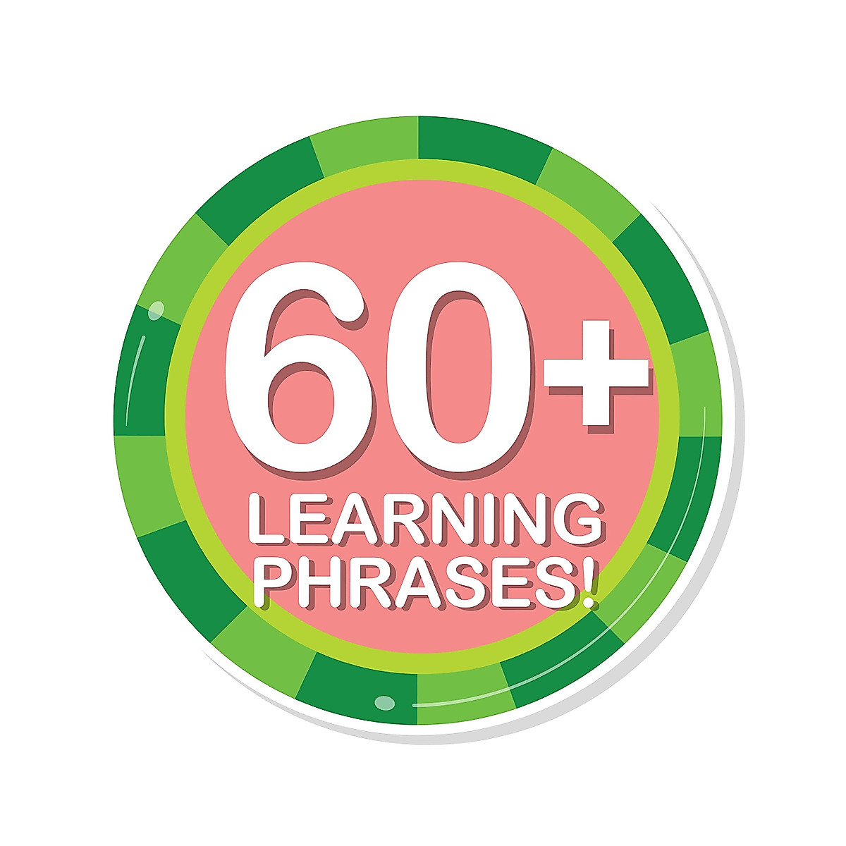 Cocomelon Learning Melon Drum Interactive Lights and Sounds, Learning and Education, Officially Licensed Kids Toys for Ages 18 Month by Just Play