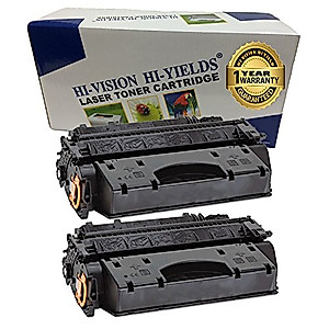 HI-Vision ® 2 Pack Compatible GPR-41 (3480B005AA) Black Toner Cartridge Replacement (6,400 Page Yield) for ImageRUNNER LBP3470, ImageRUNNER LBP3480, LaserCLASS 650i