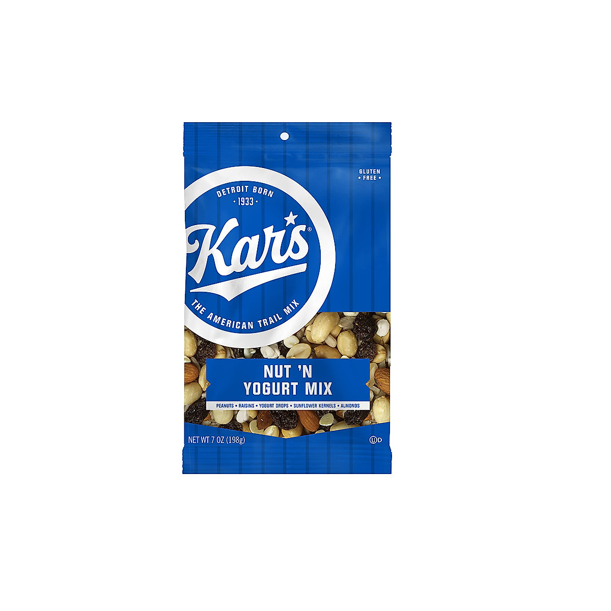 Kar’s Nut 'N Yogurt Trail Mix, 7 oz Snack Mix – Bulk Pack of 12, Gluten- Free Snacks