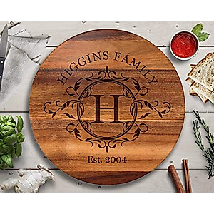 Lazy Susan, Custom Lazy Susan, Personalized Lazy Susan, Custom Wedding Gifts, Turntable, Lazy Susan Turntable, Cutting Board, Custom Cutting Board, Personalized Cutting Board