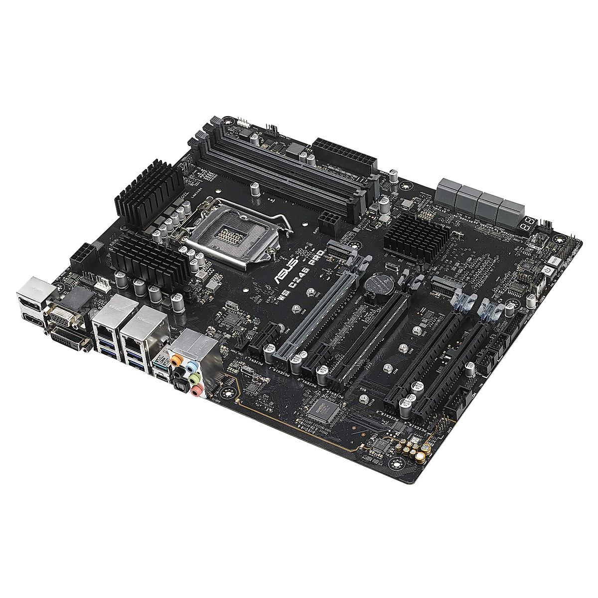 ASUS LGA1151 ECC DDR4 M.2 C246 Server Workstation ATX Motherboard for 8th Generation Intel Motherboards WS C246 PRO