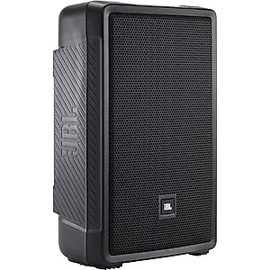 JBL IRX112BT Compact Powered 12" Portable Speaker (Bluetooth) Bundle with Speaker Stand, Stand Bag & XLR Cable