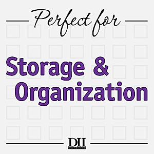 DII Fridge Liner Collection Non-Adhesive, Cut to Fit, 12x24, Green Veggies, 6 Piece