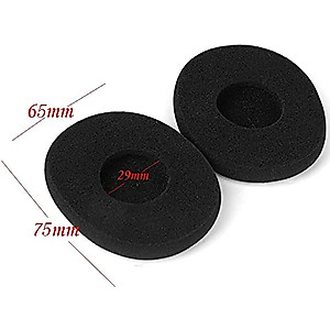 Yonisun Black Replacement Ear Pads Ear Cushions for H800 H 800 Headset