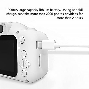 HADST HD Camera for Children's Photography and Video Recording, Front and Rear Dual 4000W Pixe-l HD Camera, Children's Camera Mini Children's Gift Camera