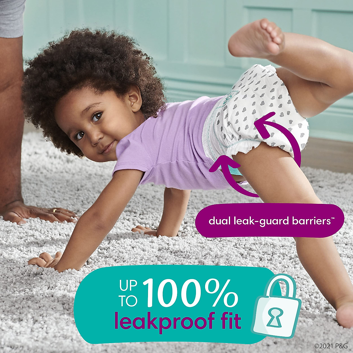 Diapers Size 4, 160 Count - Pampers Cruisers Disposable Baby Diapers, (Packaging May Vary)