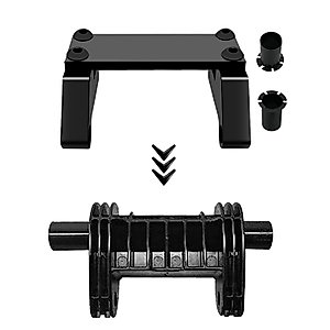 Metal Drive Toggle Bracket Fits for La-Z-Boy Lazyboy Power Recliners Aluminum Repair Parts Black with 2 Plastic Split Bushings